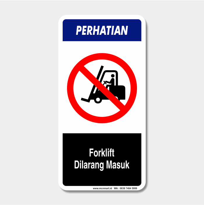 Rambu Perhatian – Gunakan Pelindung Pernafasan – PT MEGA CIPTA NIAGA