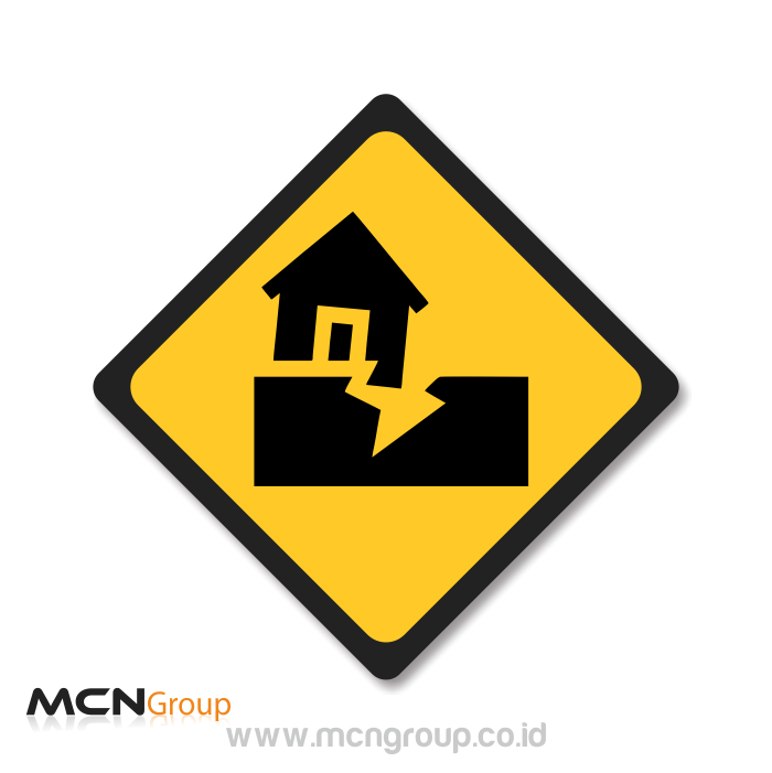 Rambu Lalu Lintas Kawasan Rawan Bencana Gempa Bumi - PT MEGA CIPTA NIAGA